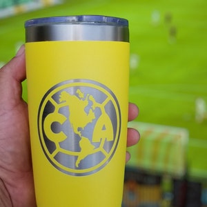 Club America Laser Engraved 20oz Tumbler: Stainless Steel Travel Mug - Etsy