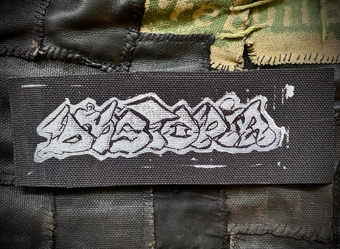 Dystopia Linocut Patch - Etsy