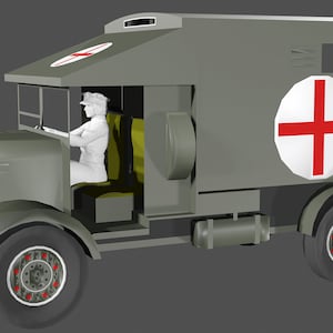 WWII British Auxiliary Territorial Service ATS Drivers - 5 Figure Set ...