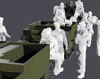 WWII 1940 Battle of France French Tank Crew Orders 1/72 - Etsy