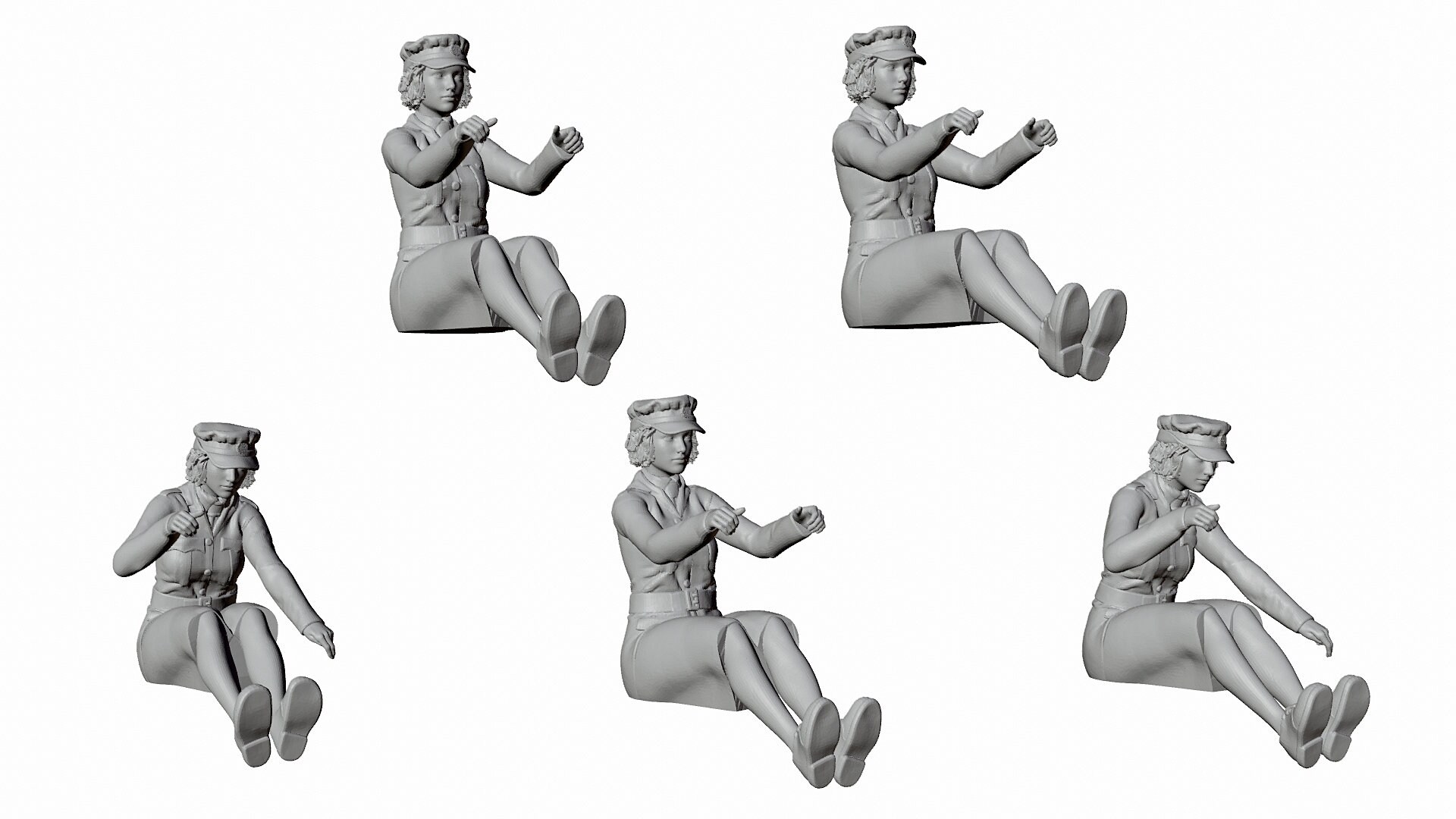 WWII British Auxiliary Territorial Service ATS Drivers 1/72 - Etsy