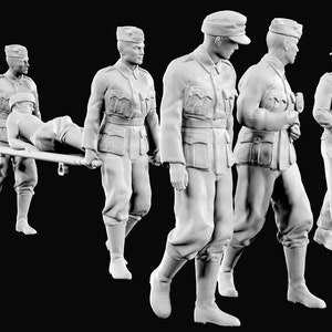 WWII Monty - Pows - Normandy - 10 Figure Set - Etsy
