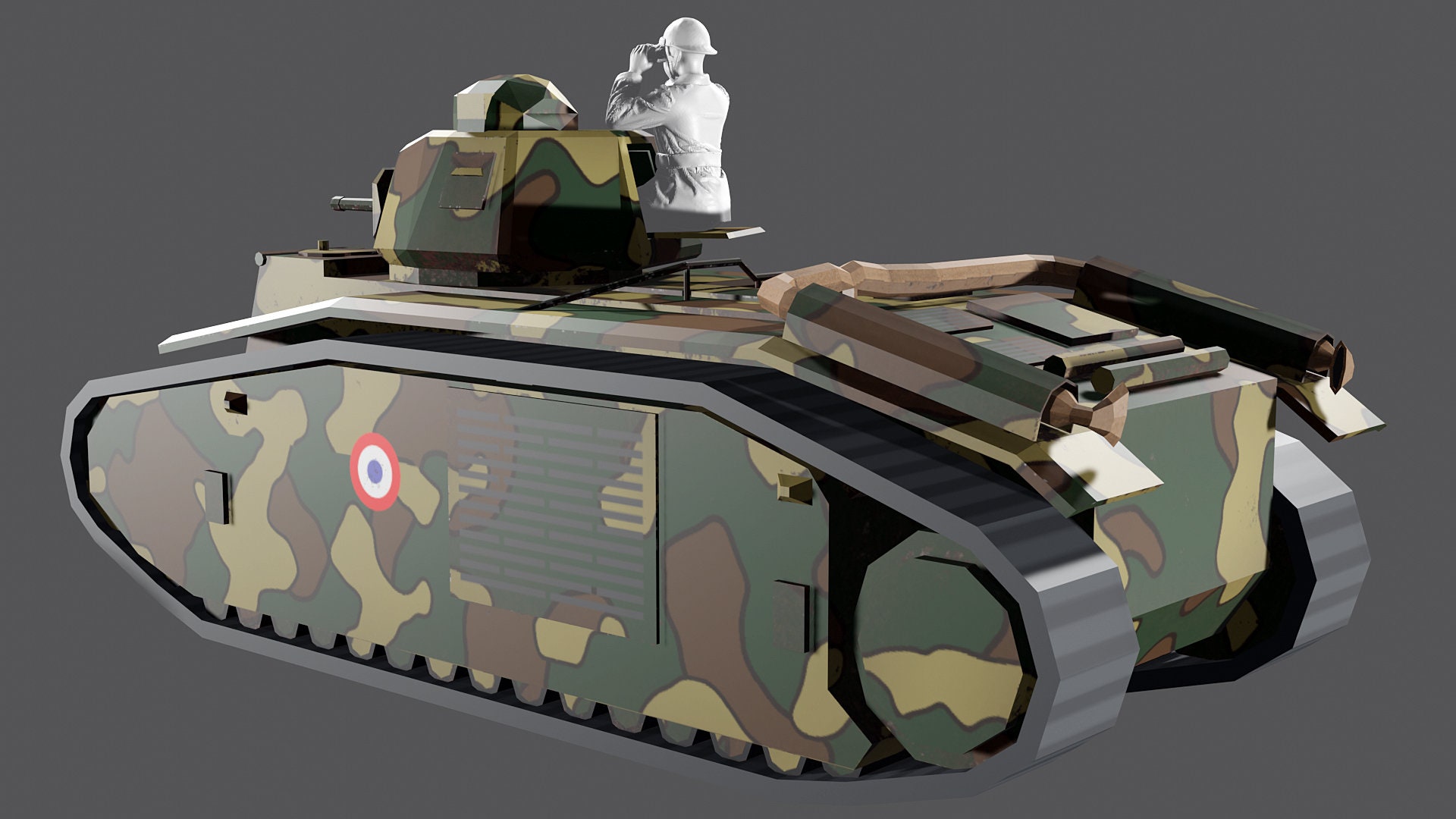 WWII 1940 Battle of France French Tank Commanders - 5 Figure Set - Etsy