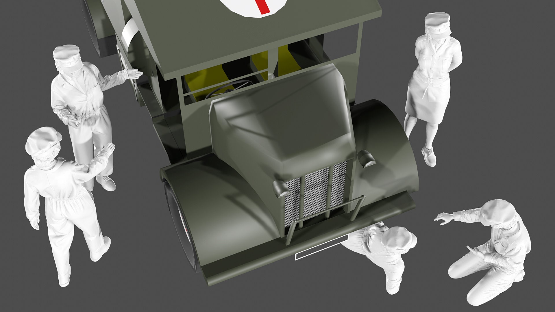 WWII British Auxiliary Territorial Service ATS Mechanics 1/72 - Etsy UK