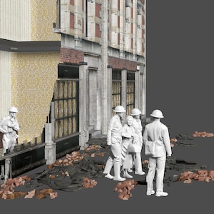 WWII the Blitz - ARP Wardens - Set 1 - 5 Figure Set - Etsy