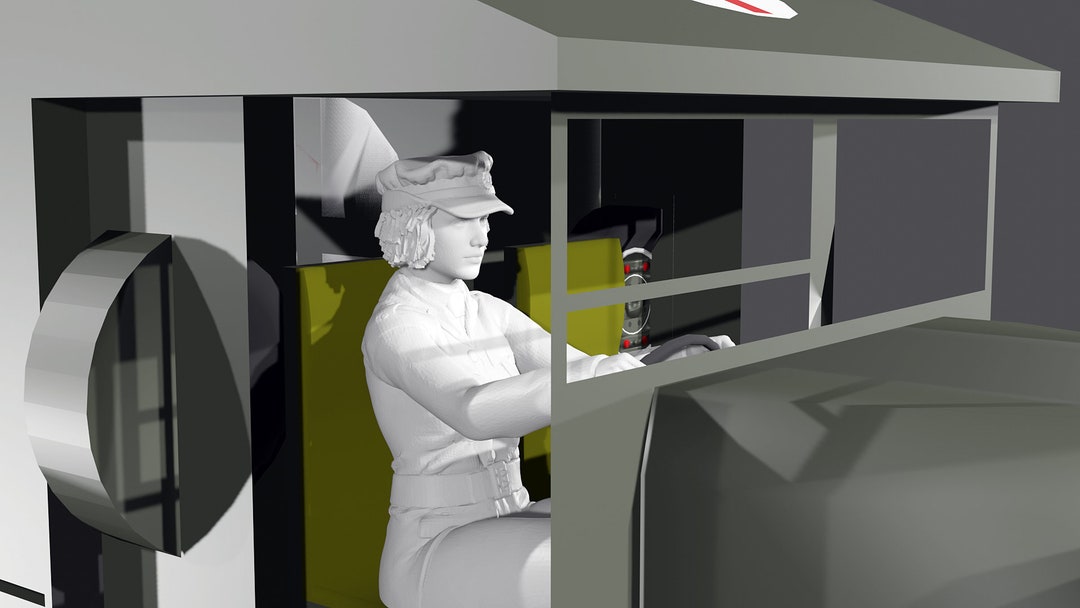 WWII British Auxiliary Territorial Service ATS Drivers - 5 Figure Set ...