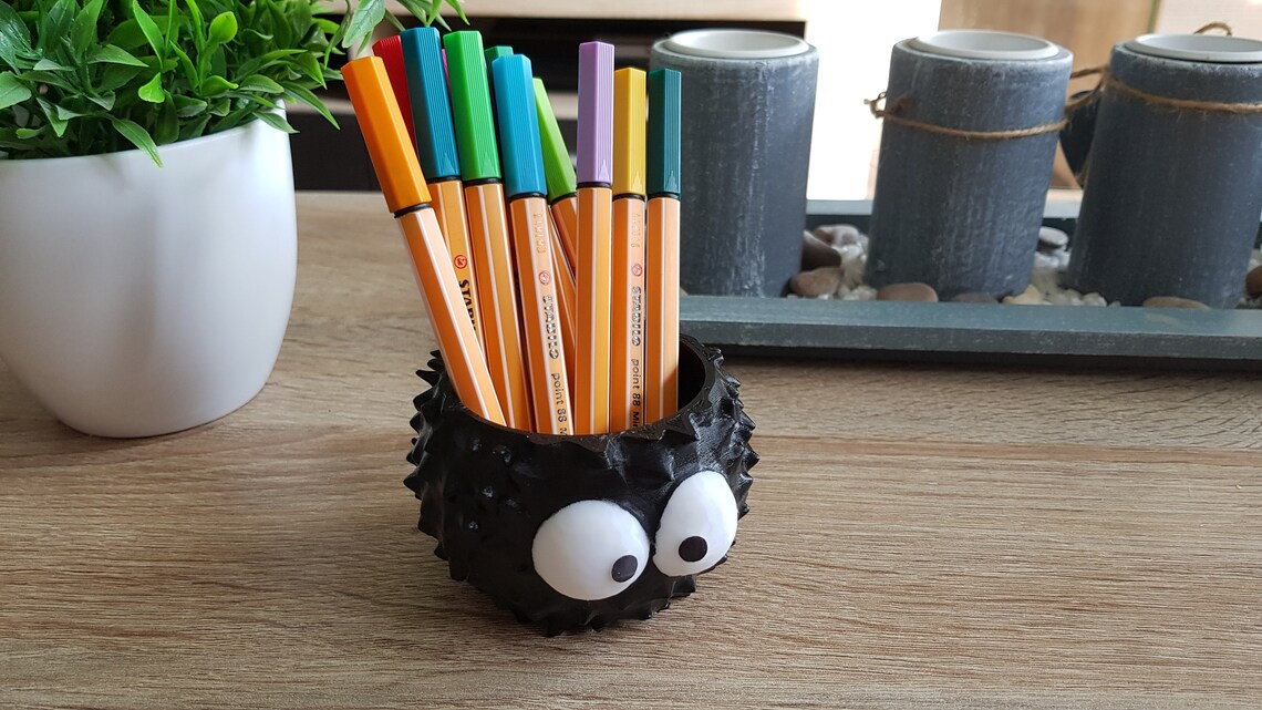 Soot Man / Susuwatari / Soot Man Planter / Anime Planter - Etsy