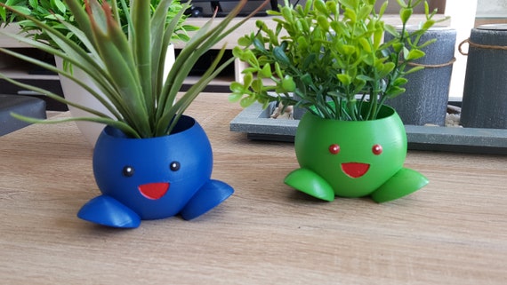 Oddish Planter / Pokemon Planter / Oddish / Myrapla - Etsy