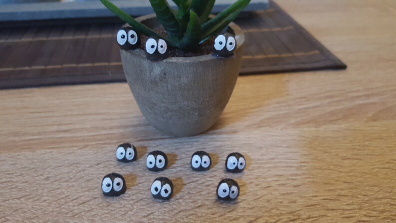 Anime Deco Set / Kodama / Visage faible / Soot Man - Etsy France