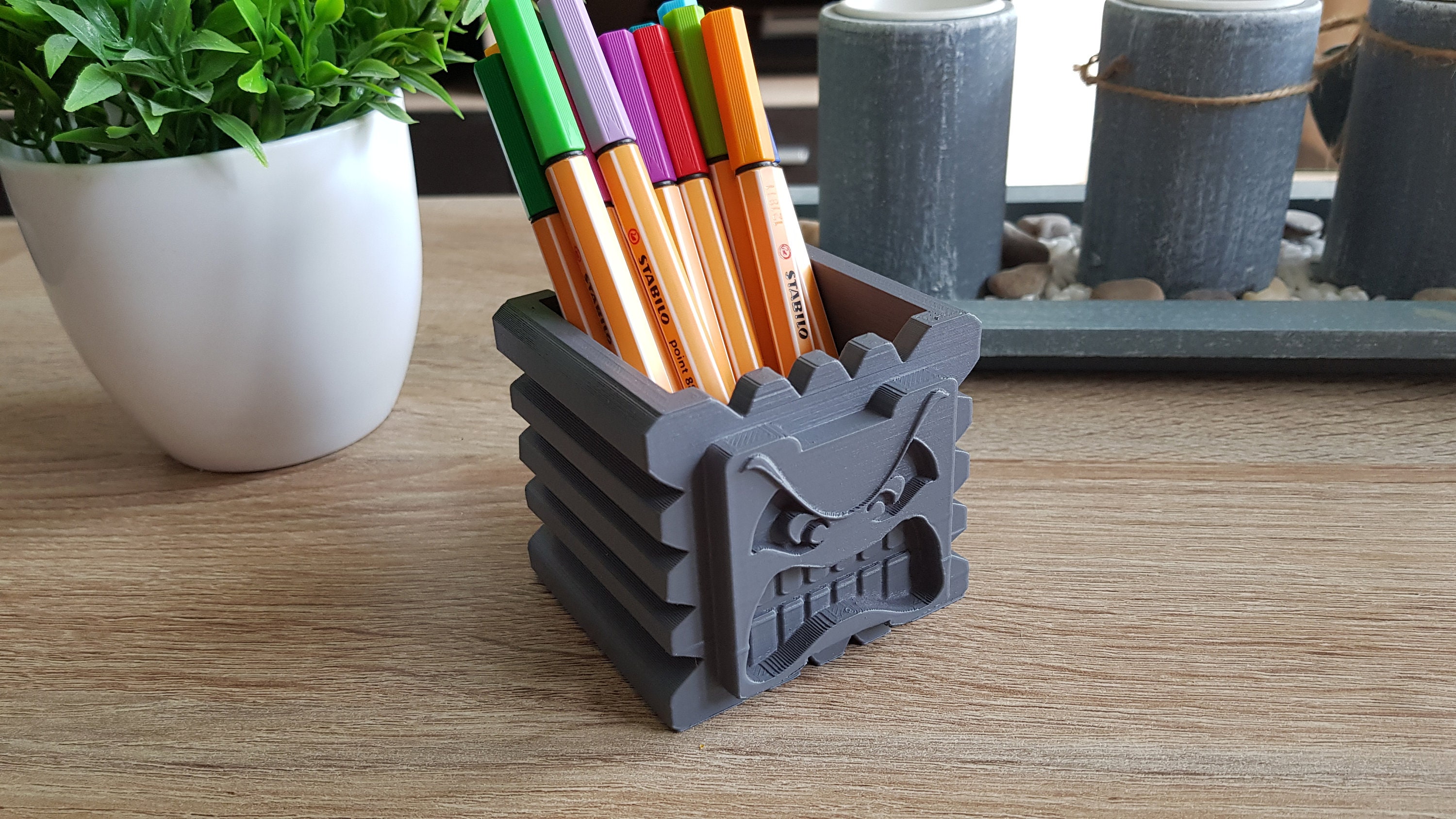 Thwomp Block / Super Mario Thwomp Planter - Etsy Singapore