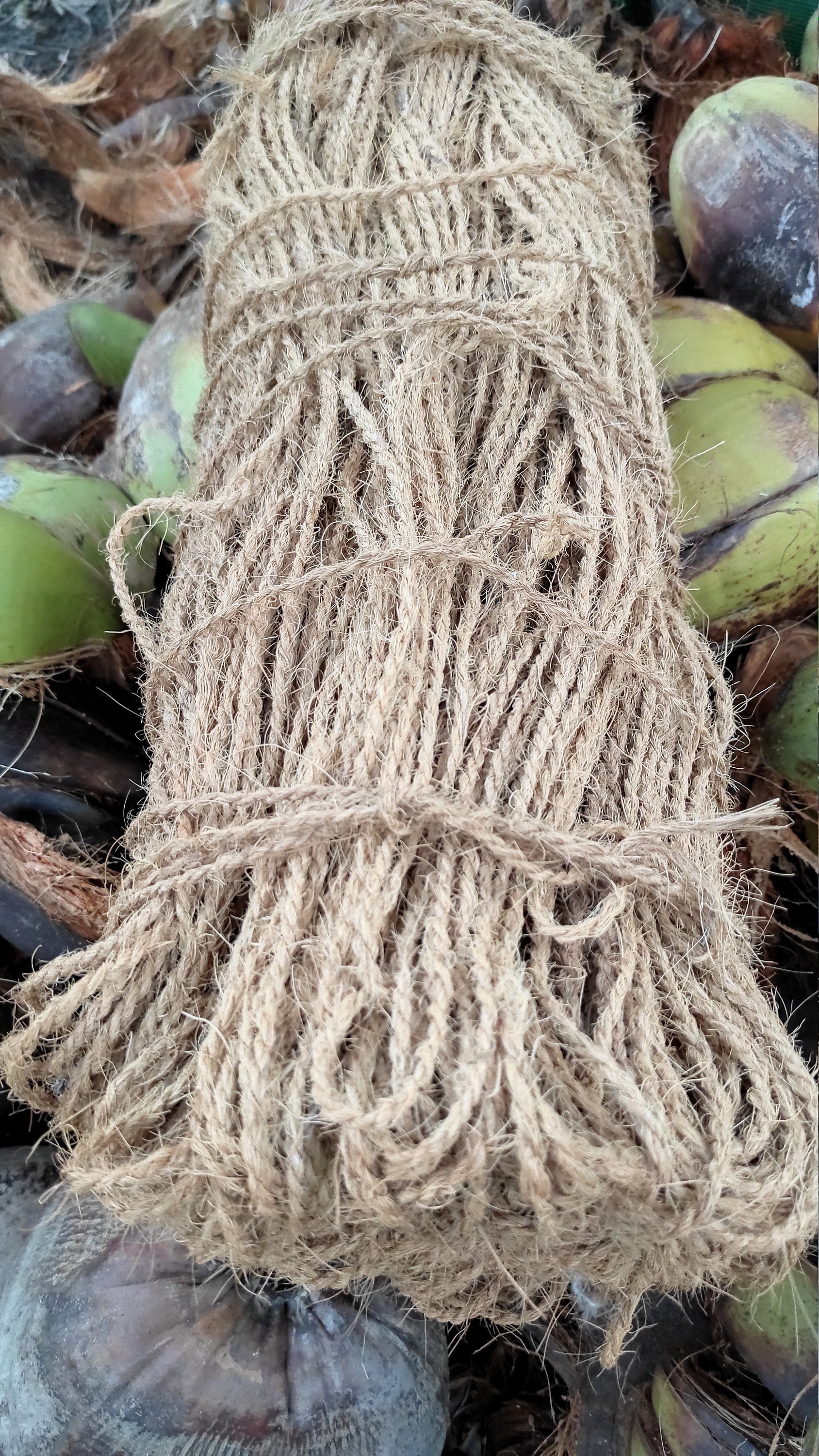 Eco Friendly Organic Coconut Coir Fiber Rope Parrot Ladder Craft ...