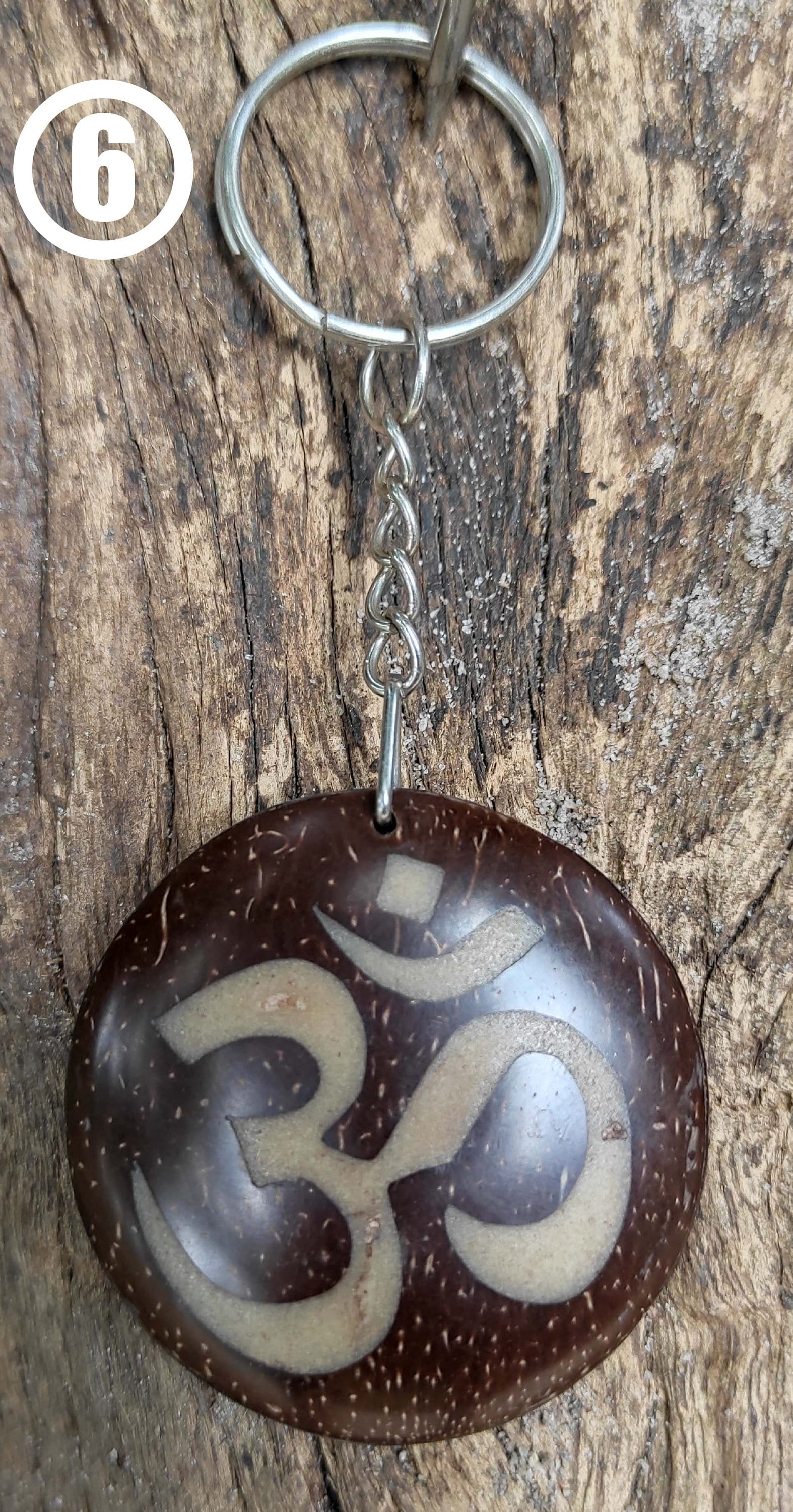 Coconut Shell Handmade Keytags Vintage Sri Lankan Coco Shell Elephant ...