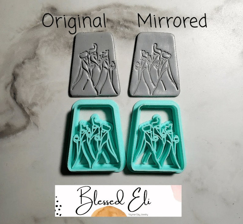 Travel to See Jesus- Polymer Clay Cutters- Nativity Scene, Joy, 3 Wise ...