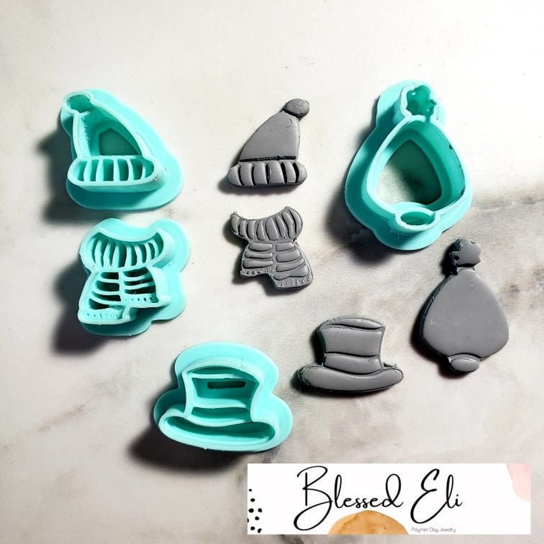Winter Hats- Polymer Clay Cutters - Etsy