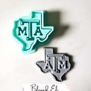 TEXAS LONGHORN, A&M- Polymer Clay Cutter- Texas Outline- Longhorn ...