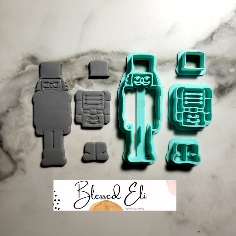 Nutcracker 4 Piece Polymer Clay Cutter - Etsy
