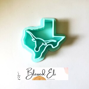 TEXAS LONGHORN, A&M- Polymer Clay Cutter- Texas Outline- Longhorn ...