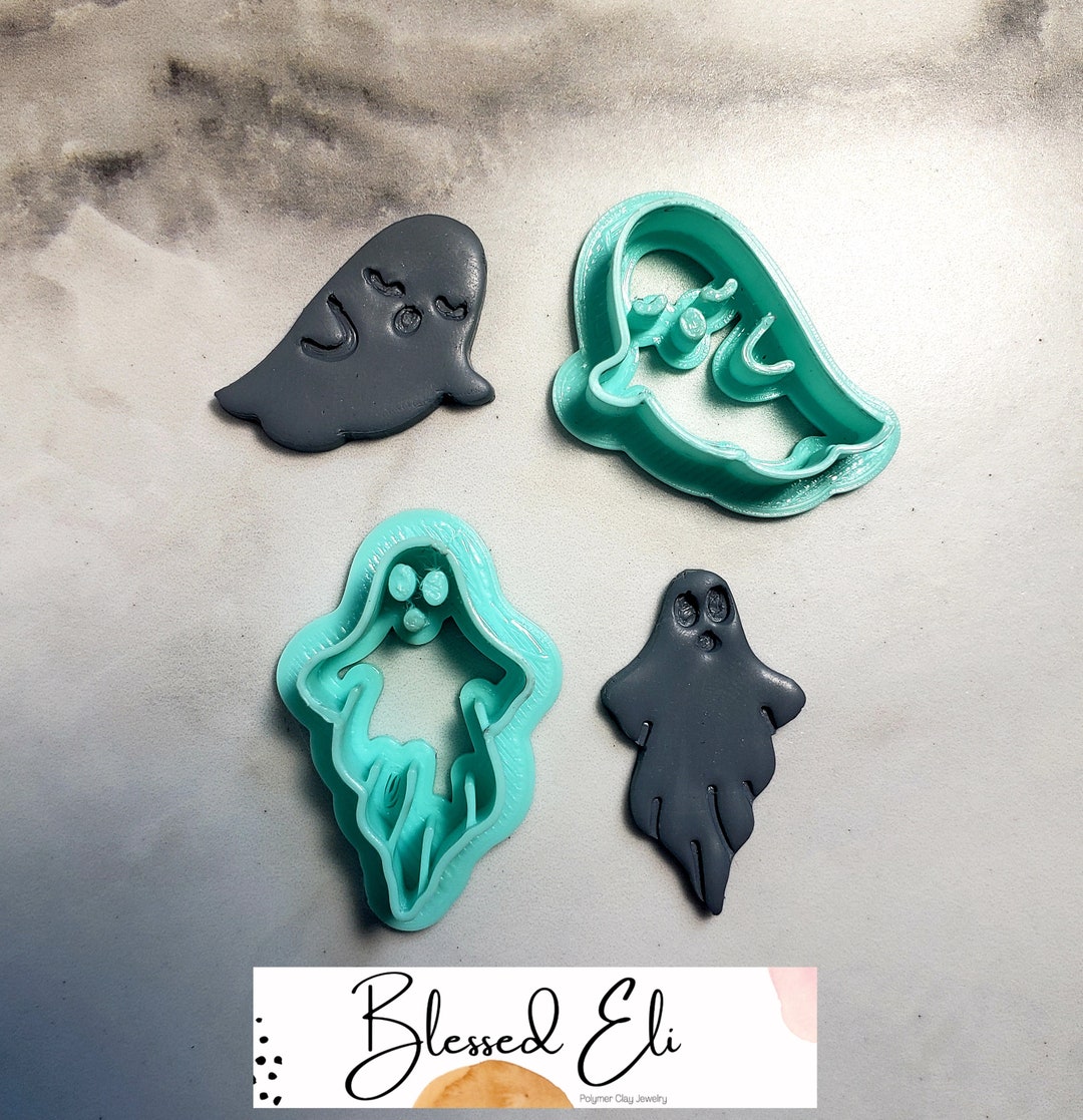 Ghost- Polymer Clay Cutters - Etsy
