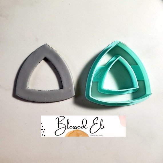 Rounded Triangle Donut Polymer Clay Cutter - Etsy