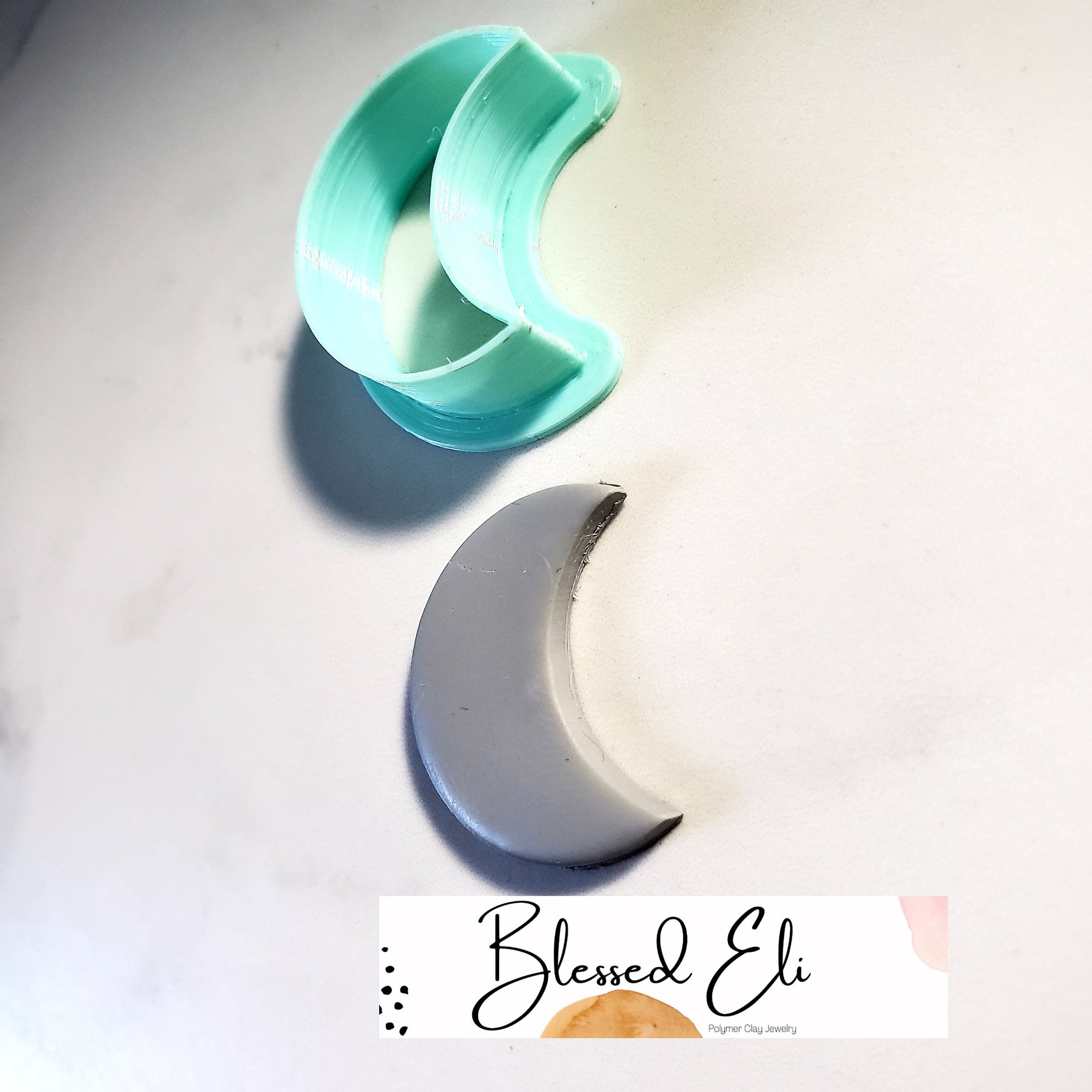 CRESCENT MOON Polymer Clay Cutter Moon Phase Cutter - Etsy UK