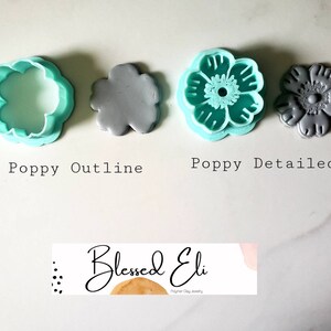FLOWER PART2- Peony, Daisy, Lily, Poppy, Monstera, Honeycomb Polymer ...