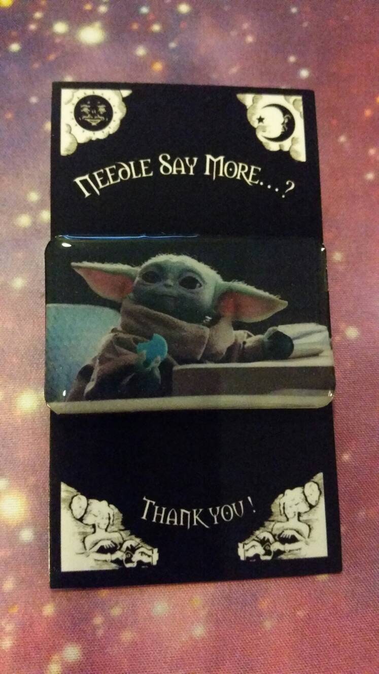 Grogu & Macaroons Baby Yoda the Mandalorian Needle - Etsy