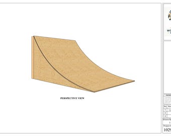 DIY Skate Ramp Plans - Build Your Own Ramp. Build Your Skatepark - Etsy