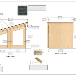 Little Free Library Version 2 Plans - Etsy