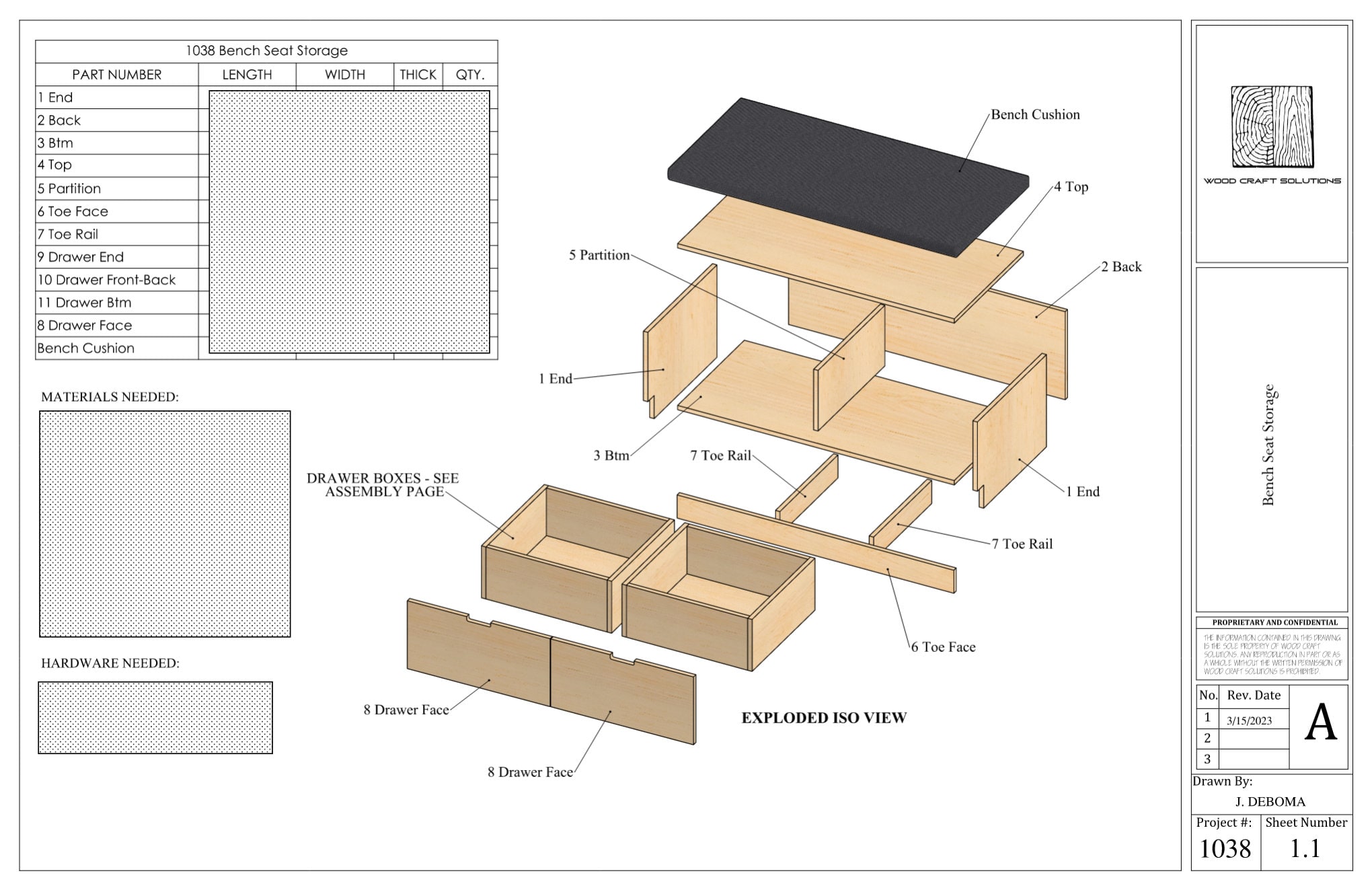 Bench Seat Storage Plans - Etsy