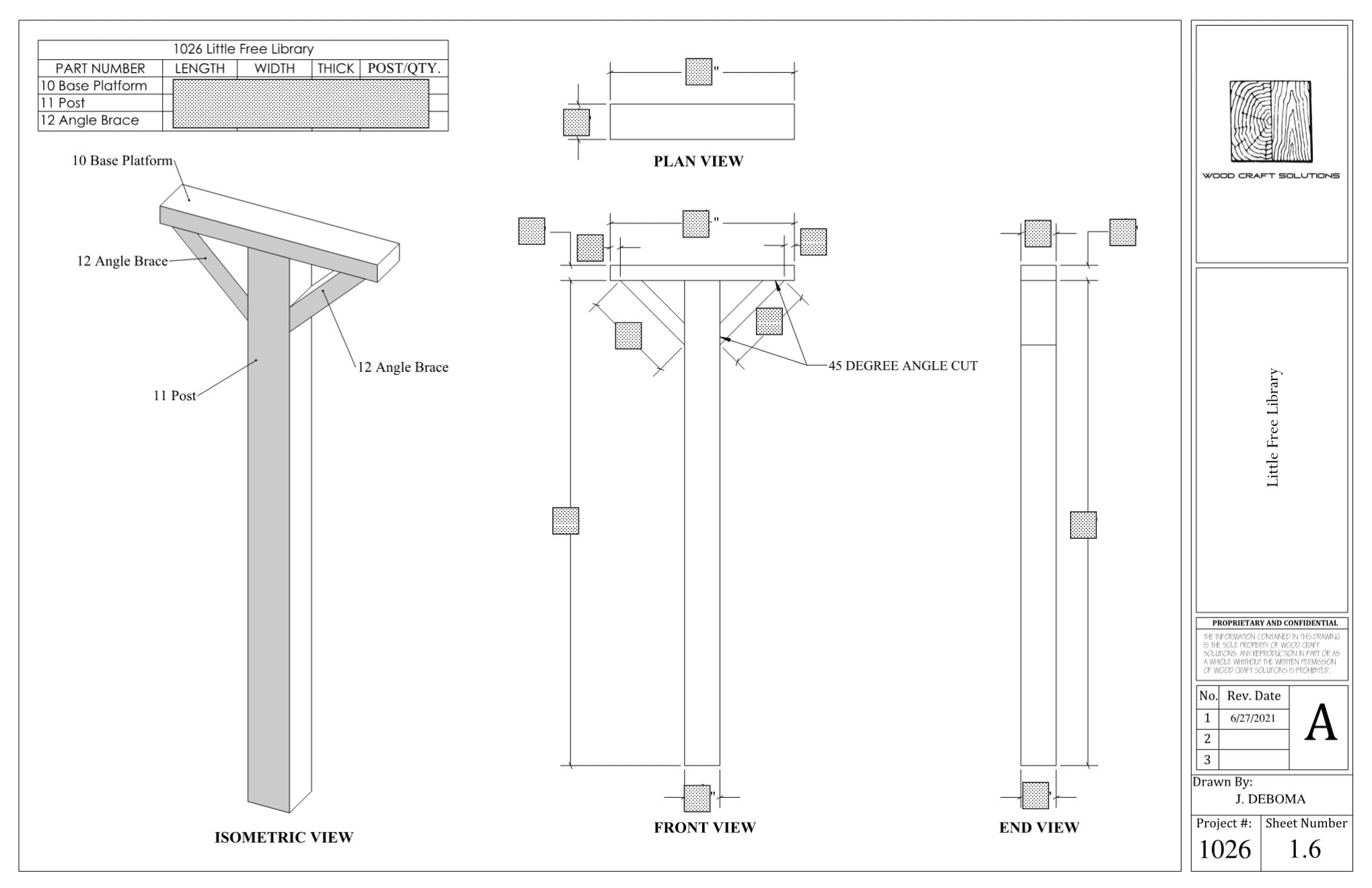 Little Free Library Plans - Etsy