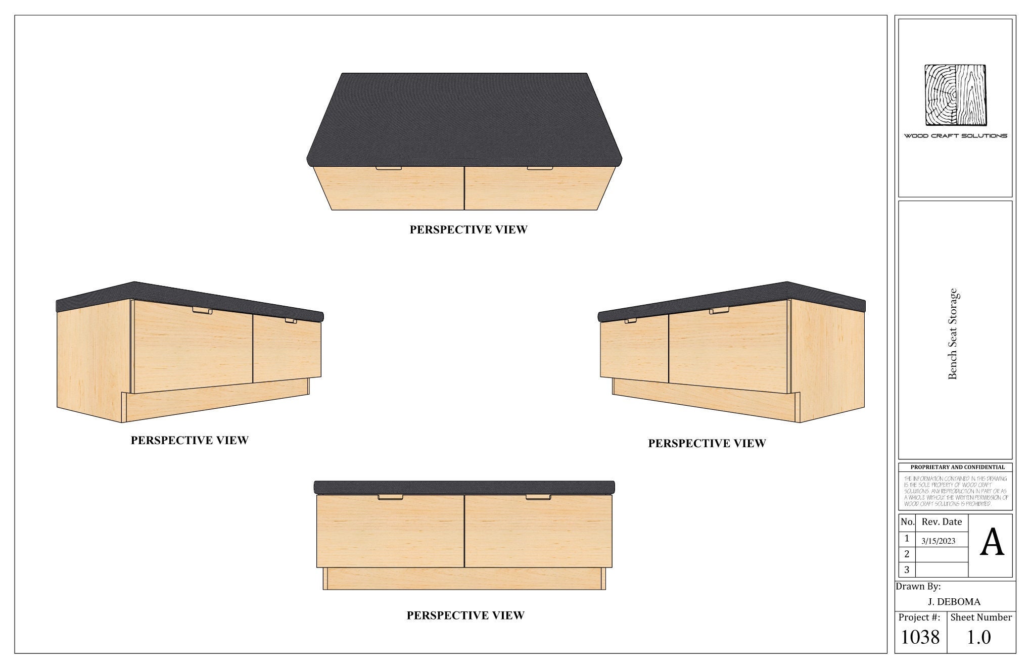 Bench Seat Storage Plans - Etsy