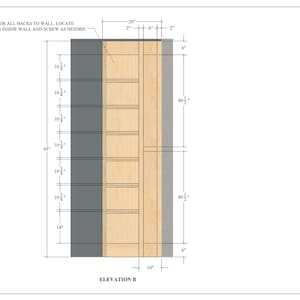 Custom Corner Bookcase - Etsy