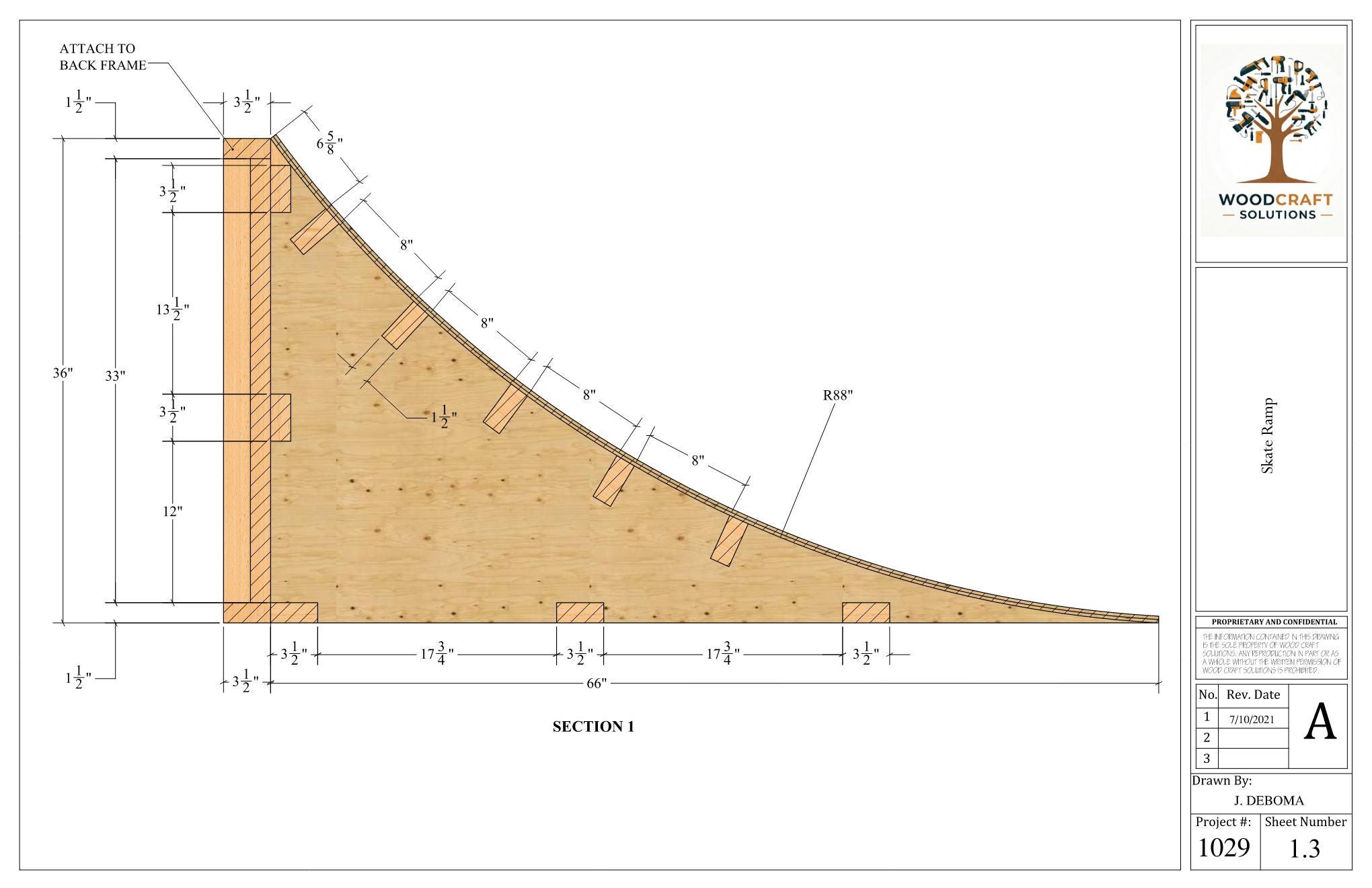 Skate Ramp Plans - Etsy