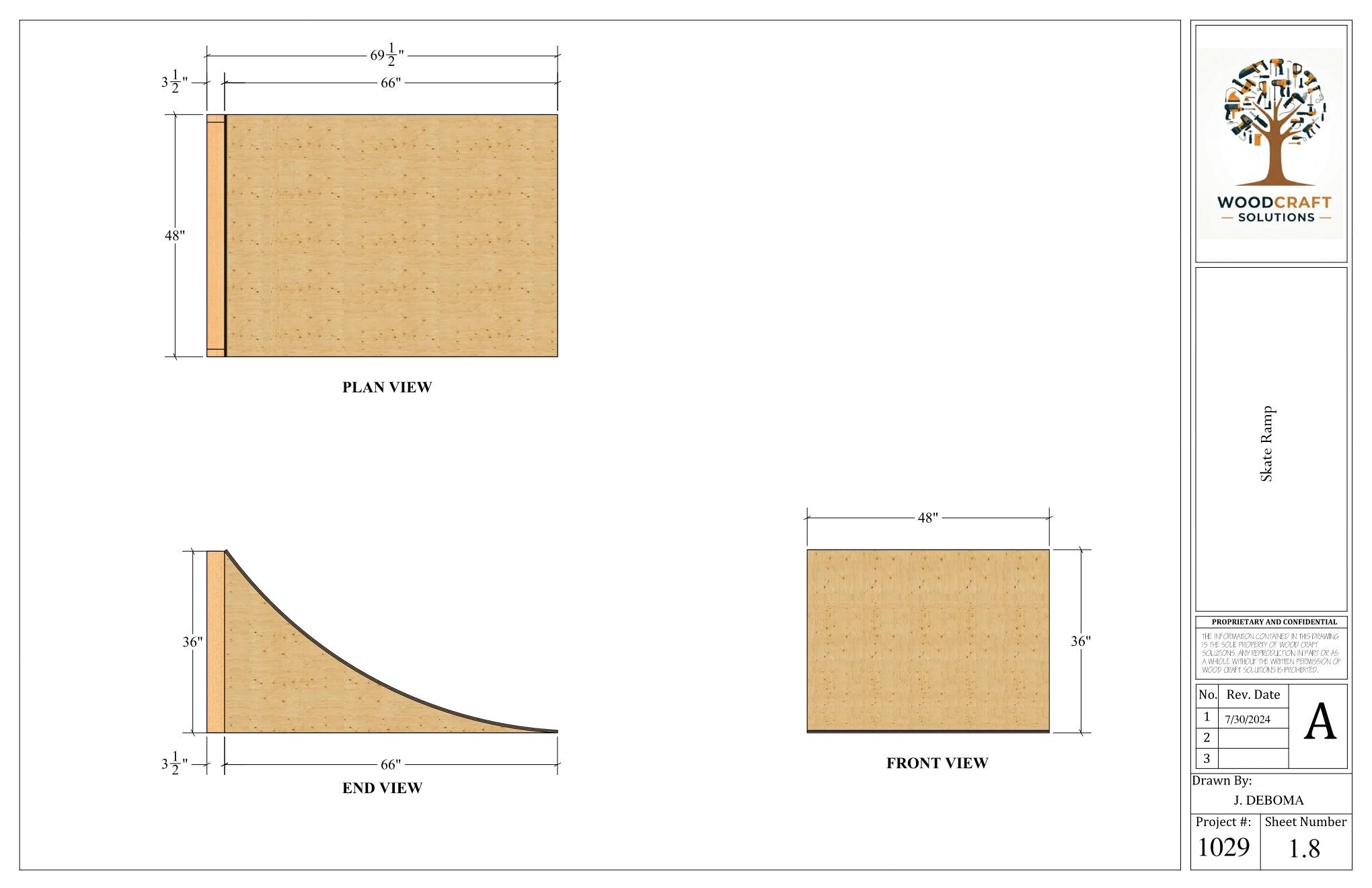 Skate Ramp Plans - Etsy