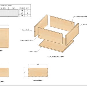 Bench Seat Storage Plans - Etsy