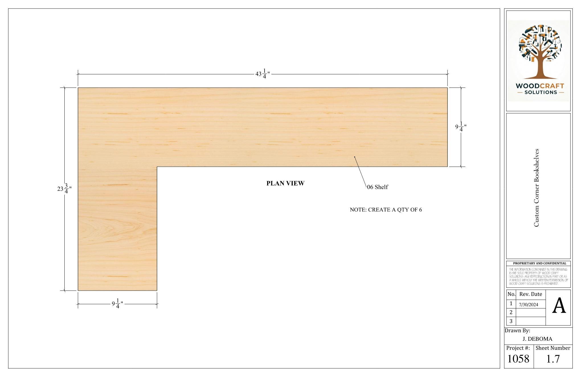 Custom Corner Bookcase - Etsy