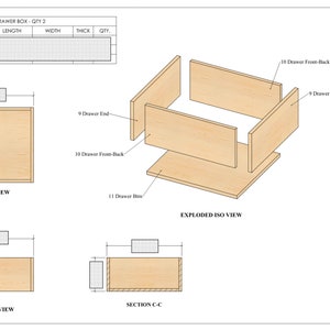 Bench Seat Storage Plans - Etsy