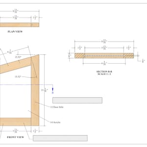 Little Free Library Version 2 Plans - Etsy
