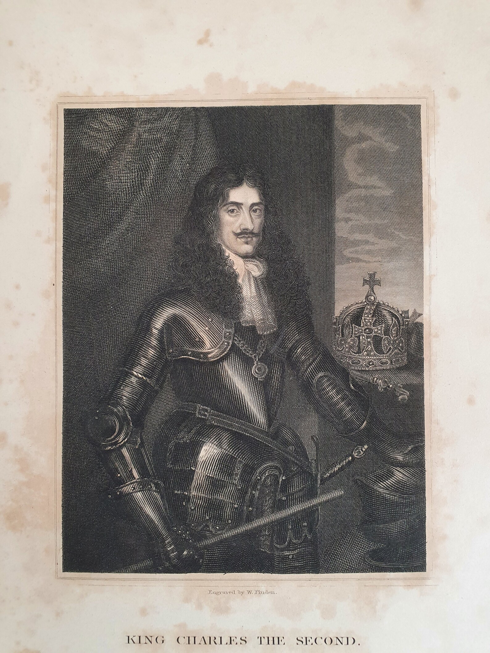 Old Engravings King Charles the Second 1685 John Powlett - Etsy