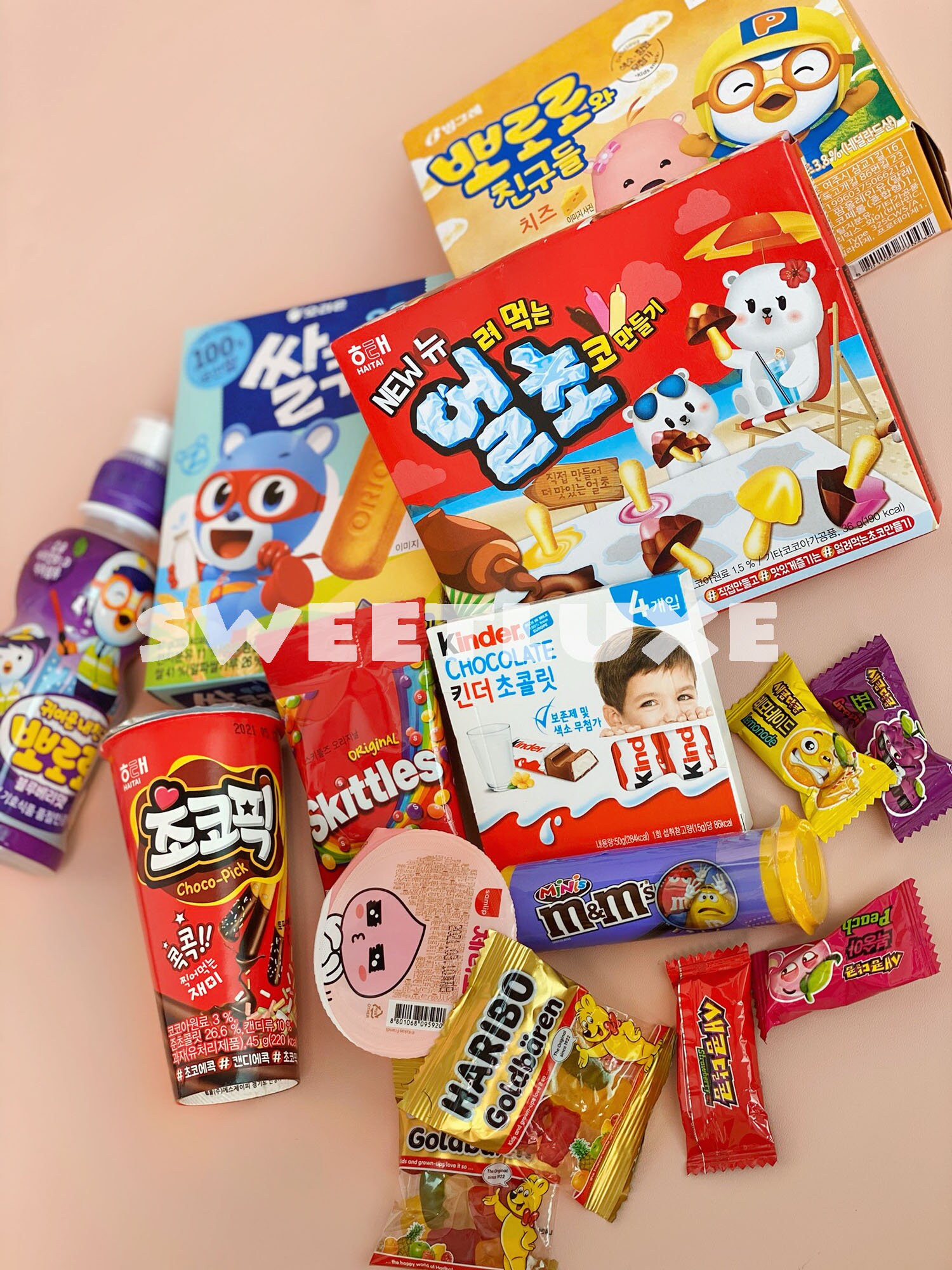 Korean Gift Kids Snack Box, Asian Snack, Put Korean Snacks in an ...