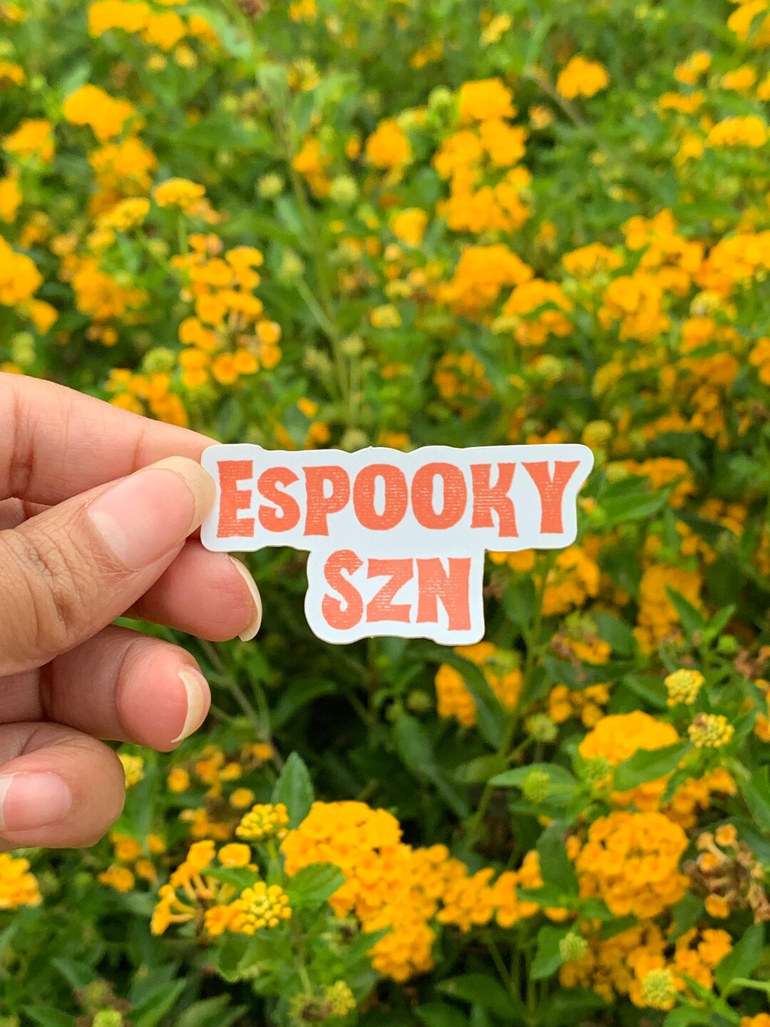 Espooky Szn Sticker Halloween All Year Long Spooky Season - Etsy