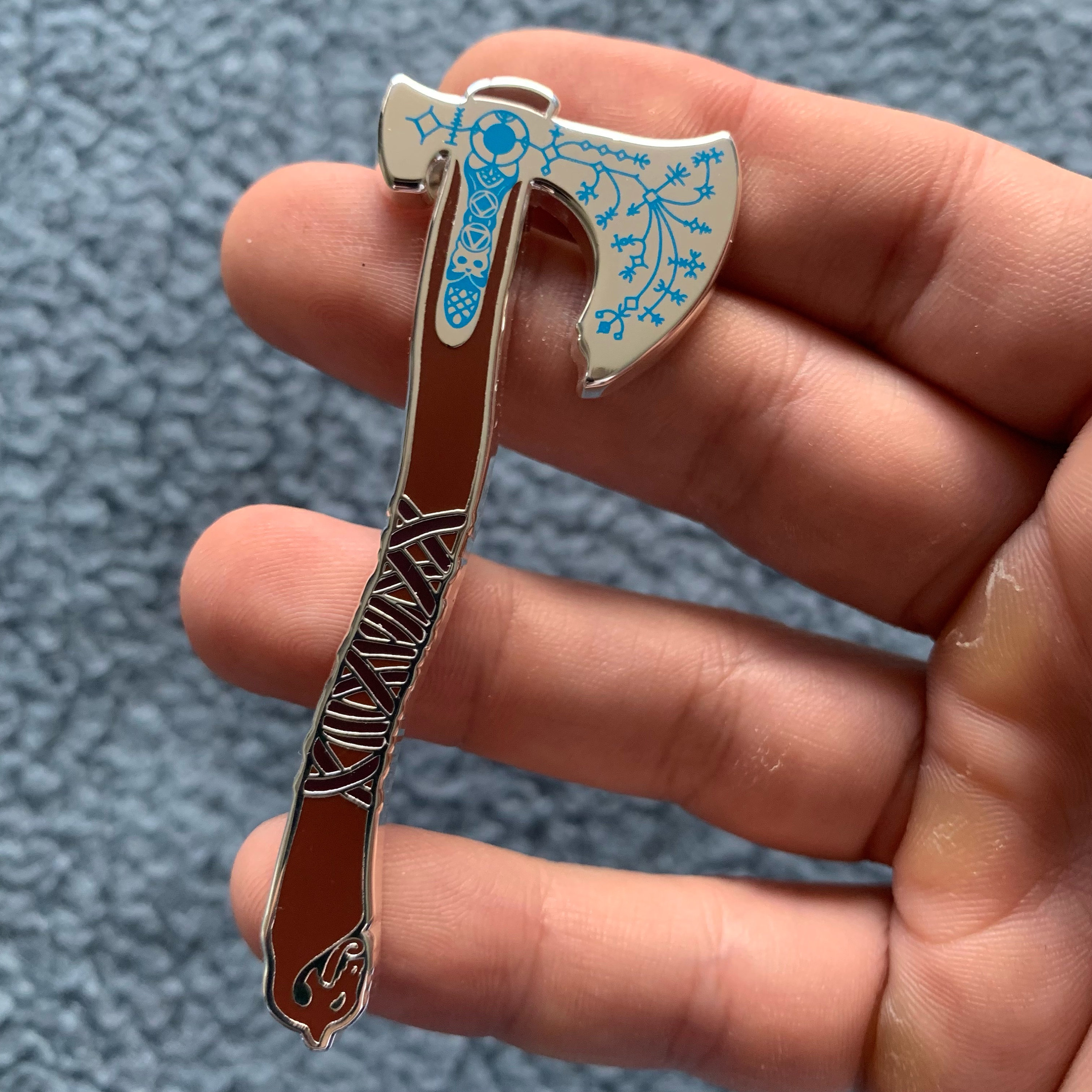 Leviathan Axe Hard Enamel Pin - Etsy