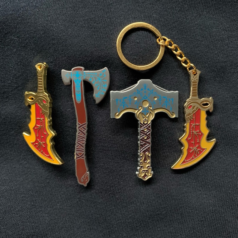 Leviathan Axe Hard Enamel Pin - Etsy