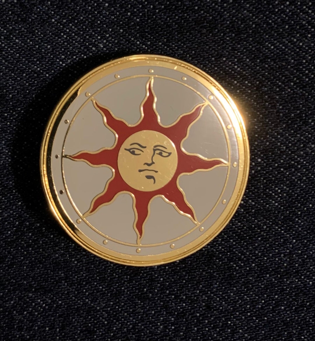 Sunlight Shield Hard Enamel Pin - Etsy