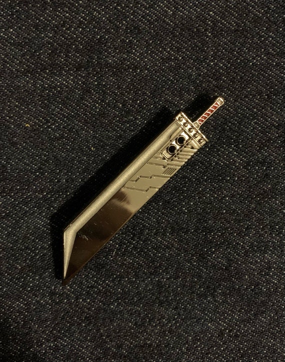 Buster Sword Soft Enamel Pin Final Fantasy VII | Etsy