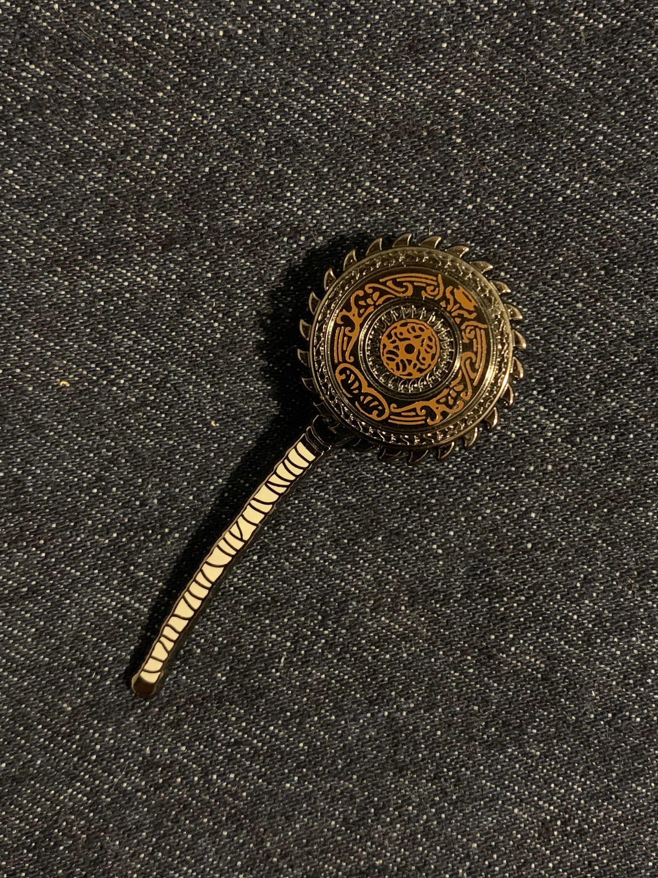 Spinning Whirligig Saw Hard Enamel Pin - Etsy