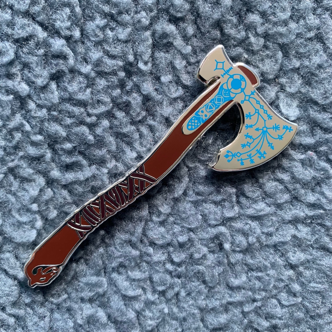 Leviathan Axe Hard Enamel Pin - Etsy