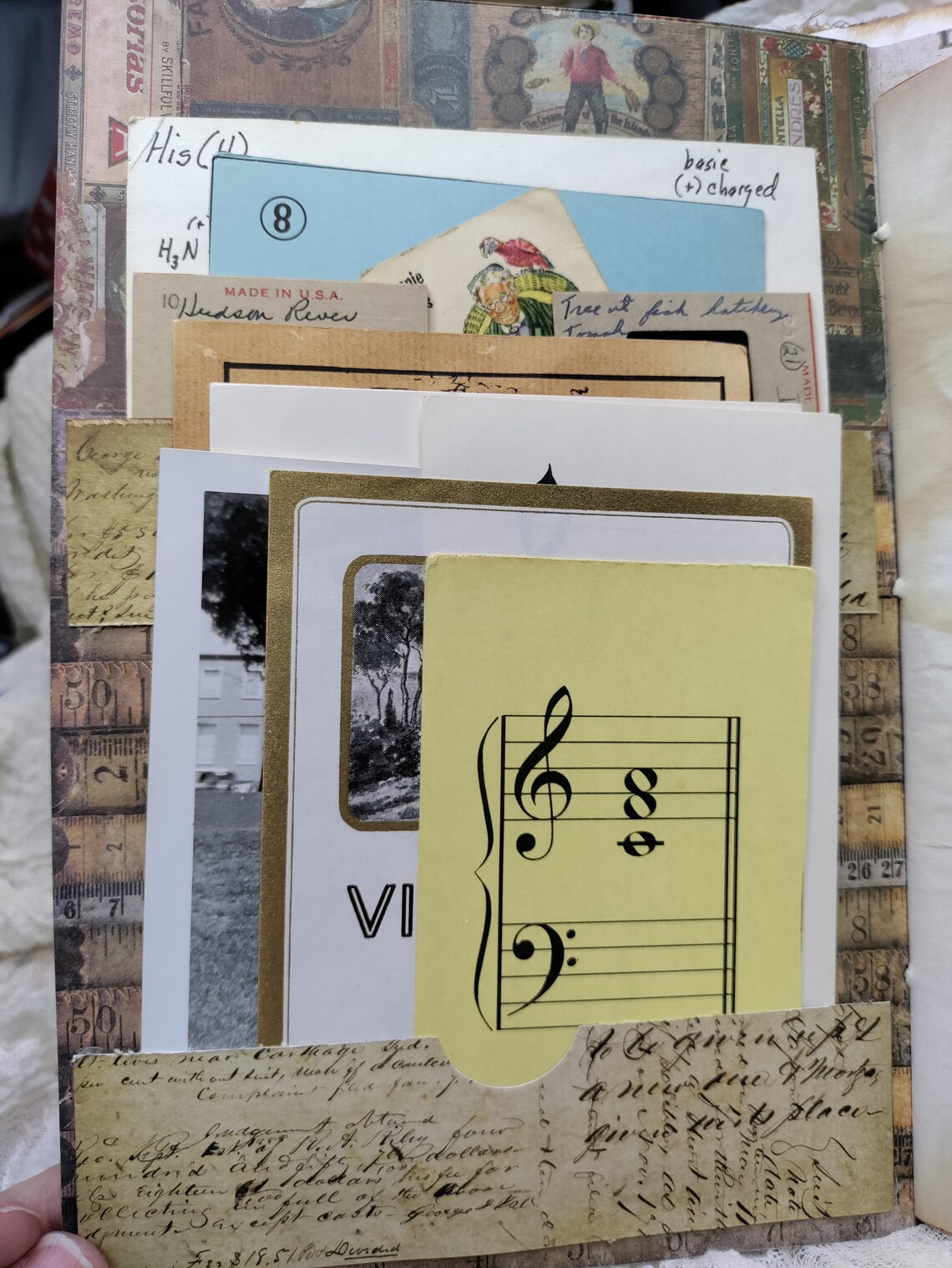 Beautiful Junk Treasure Book Writing Journal 150 Pages - Etsy