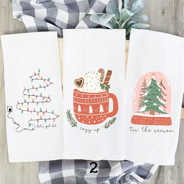 Christmas Tea Towel - Etsy