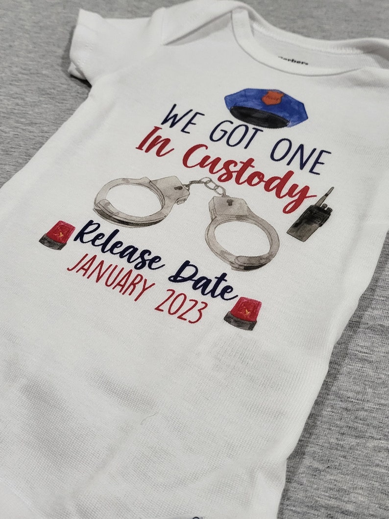 Police Baby Announcement LEO Baby Announcement Police - Etsy